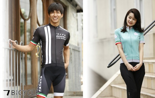 カツオが7ita(7bicycle)というサイクルウェアのモデル出演 - カポエイラ・テンポ東京のメディア、パフォーマンスなど出演歴